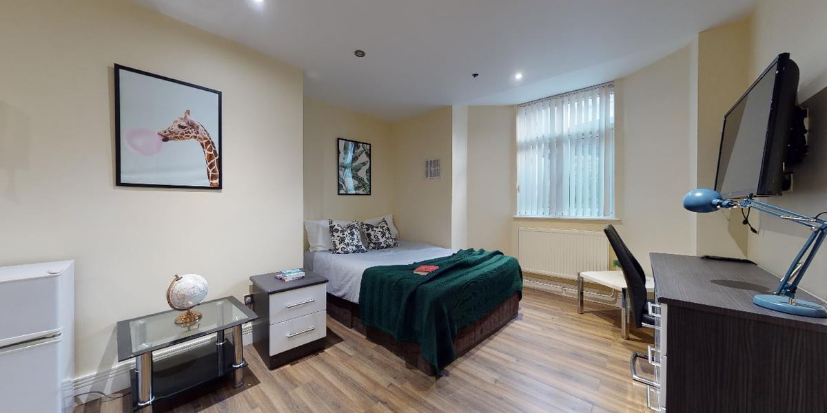 1 bed student studio to let University Road, Highfields, Leicester, LE1 ...