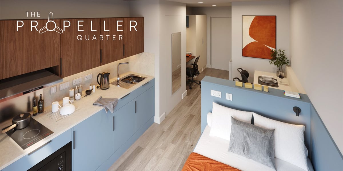 1 bed student studio to let Fairlawn Avenue, Filton, Bristol, BS34 4AB ...