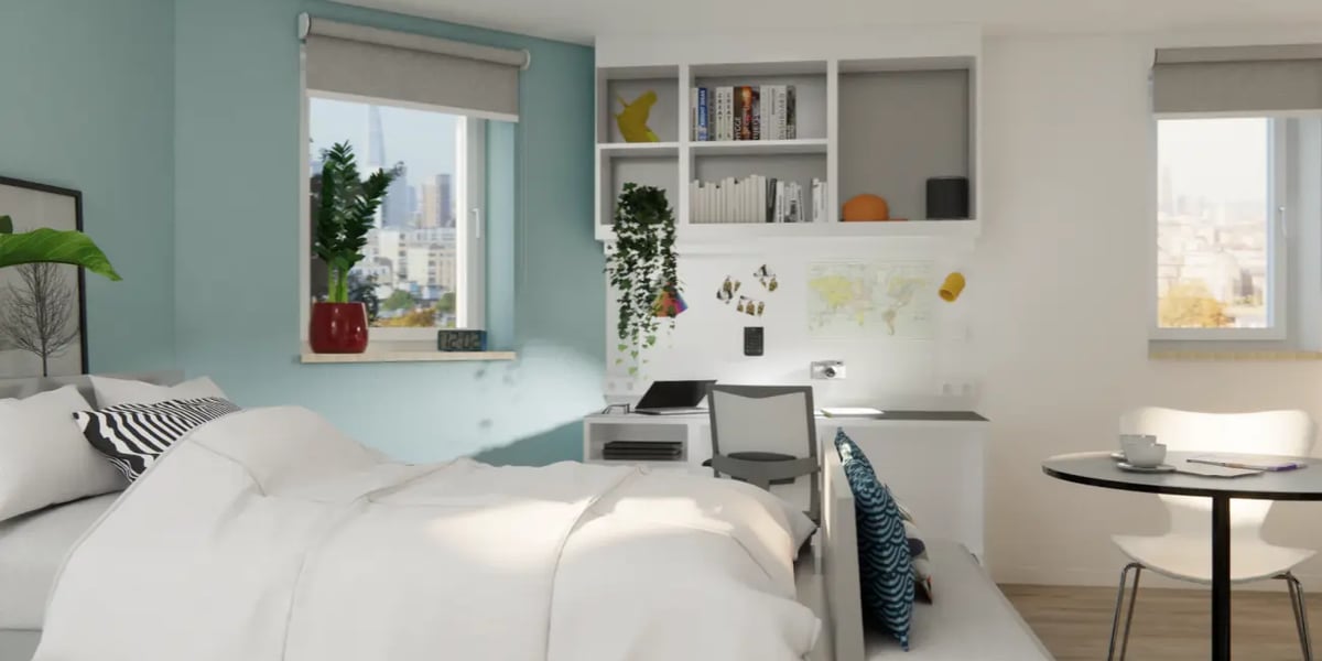 King Studio to let at McMillan Student Village, Creek Road, Greenwich ...