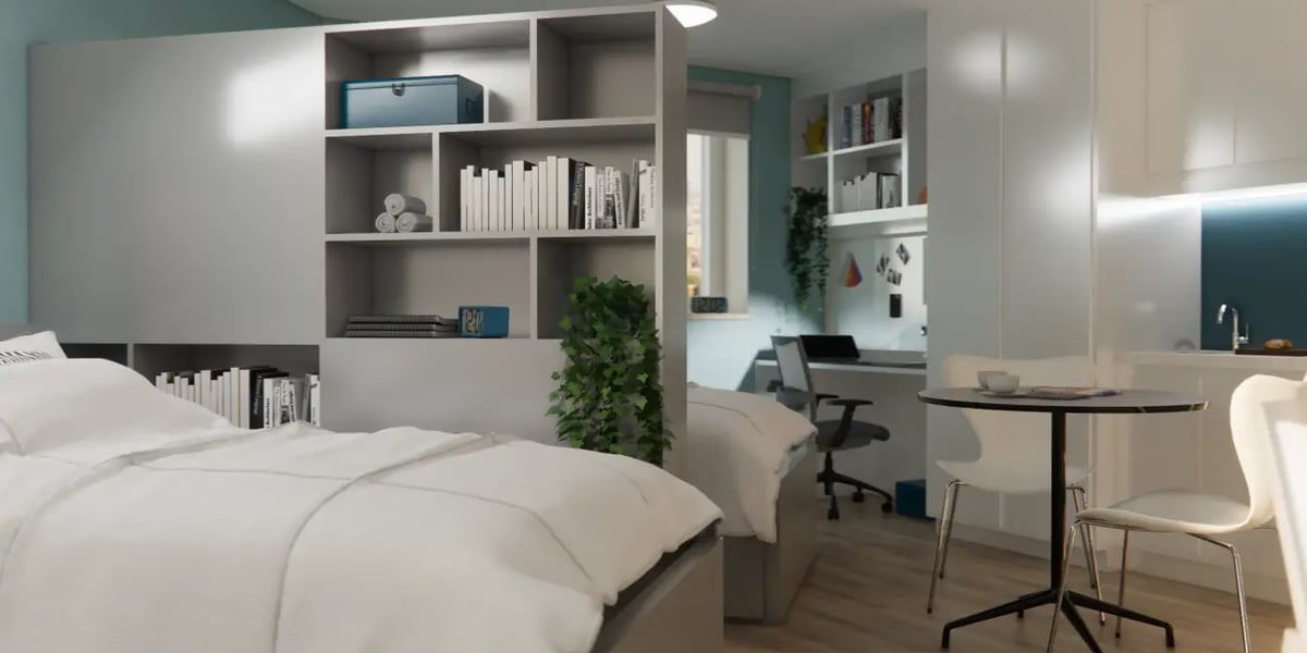 Twin Plus Studio to let at McMillan Student Village, Creek Road ...