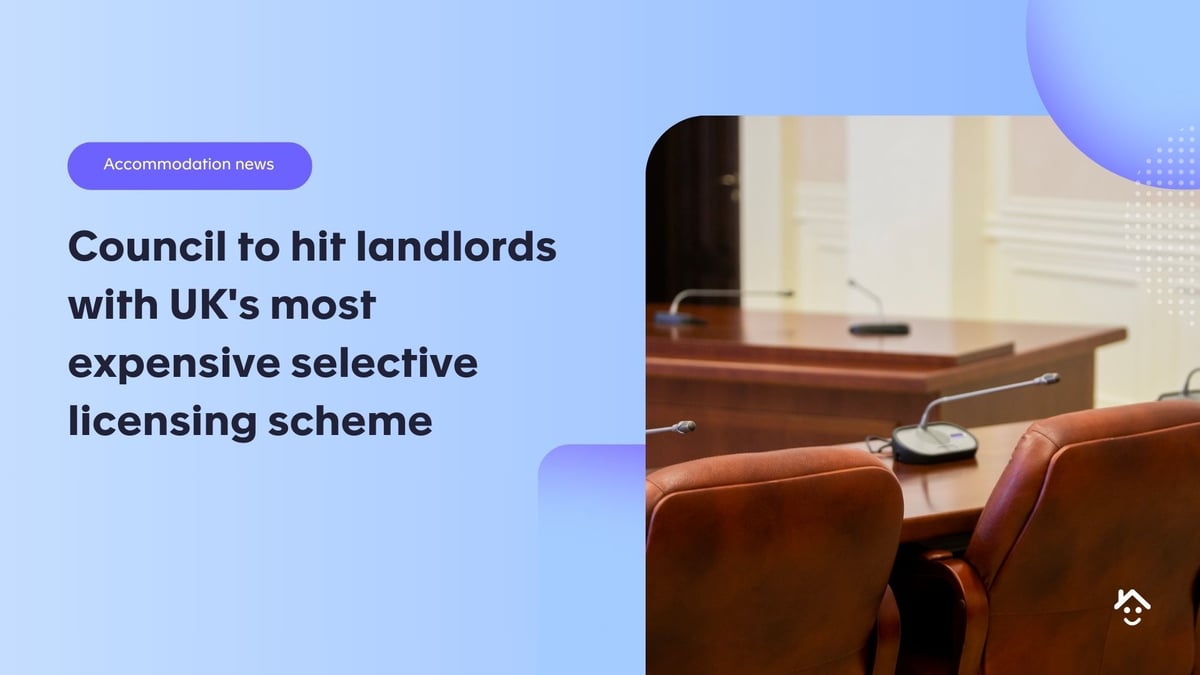 Council to hit landlords with UK's most expensive selective licensing ...