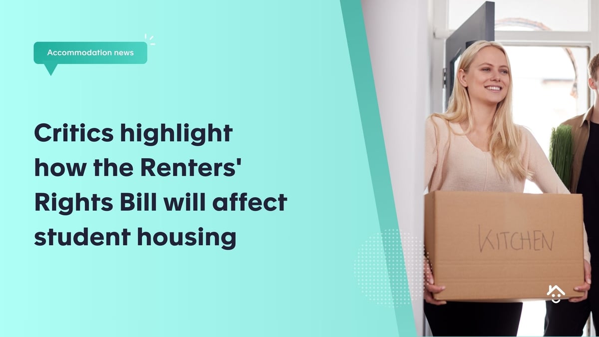 Critics highlight how the Renters' Rights Bill will affect student housing | Student Landlord ...
