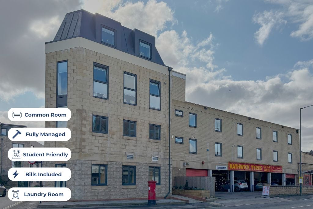 1 bed student studio to let Lower Bristol Road, Twerton, Bath, BA2 1FJ ...