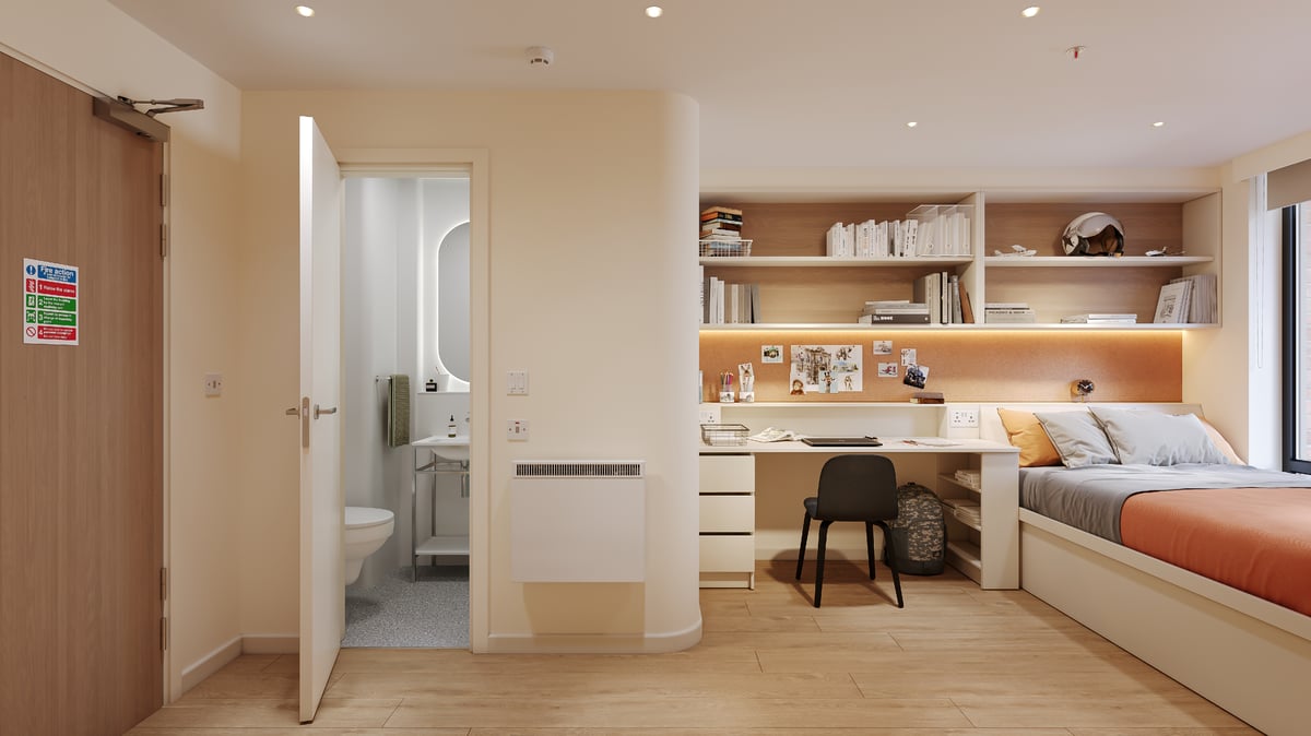 Gold En Suite Plus to let at iQ Chandos House, 11 Granby Row, Central ...