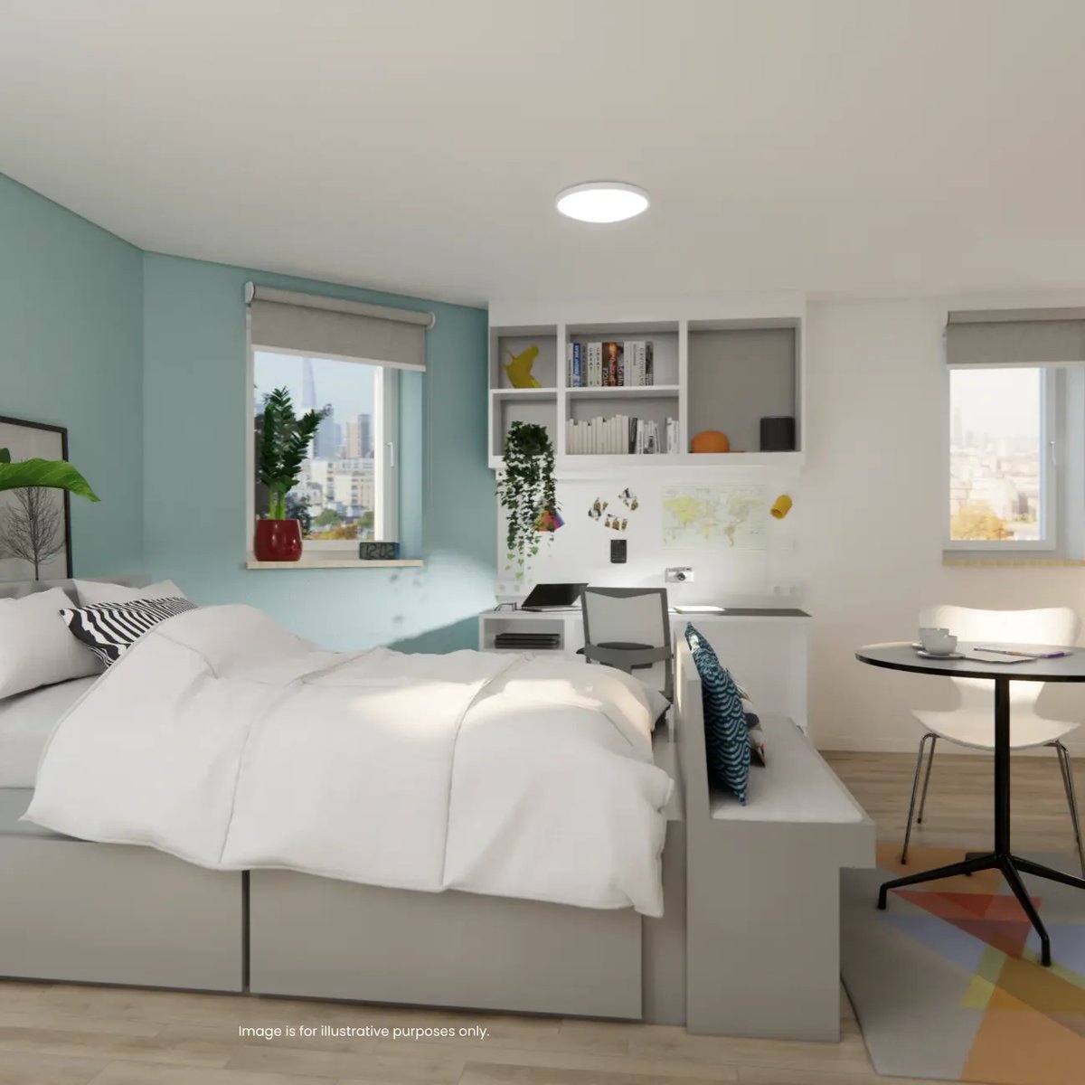 King Studio to let at McMillan Student Village, Creek Road, Greenwich ...