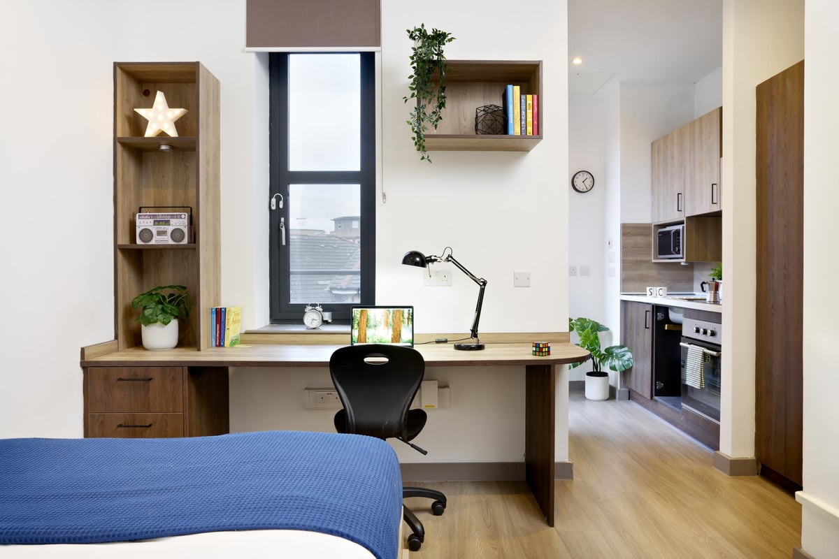 Bronze Studio Terrace to let at Student Castle Reading, East Street ...